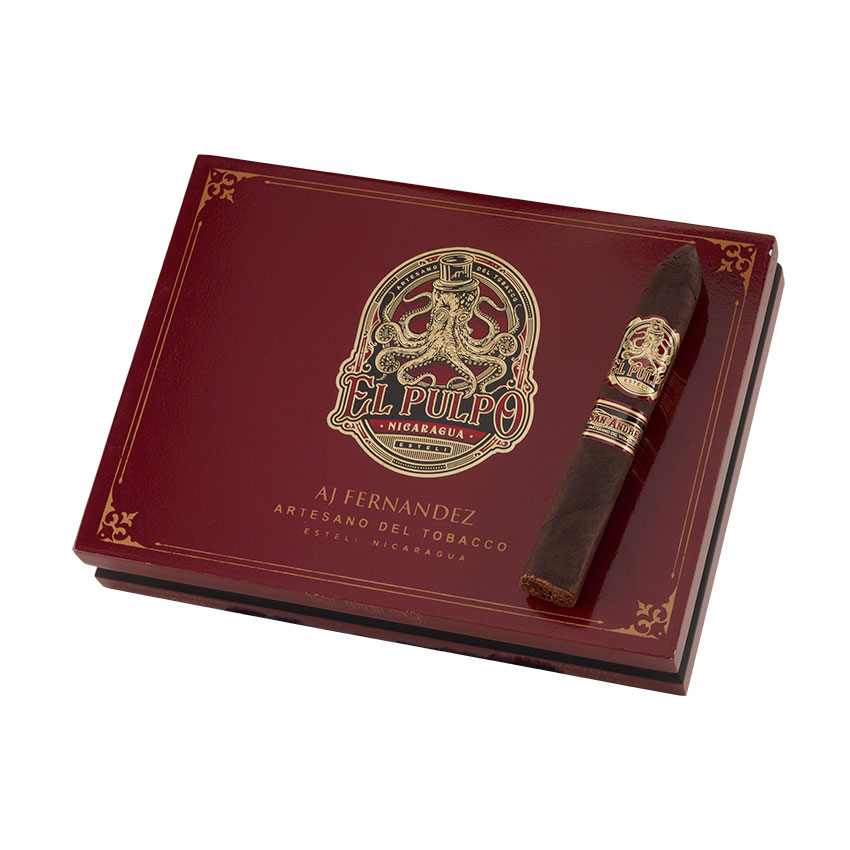 El Pulpo by Artesano del Tobacco Belicoso Grande Box-Pressed 5"3/4 * 58 ...