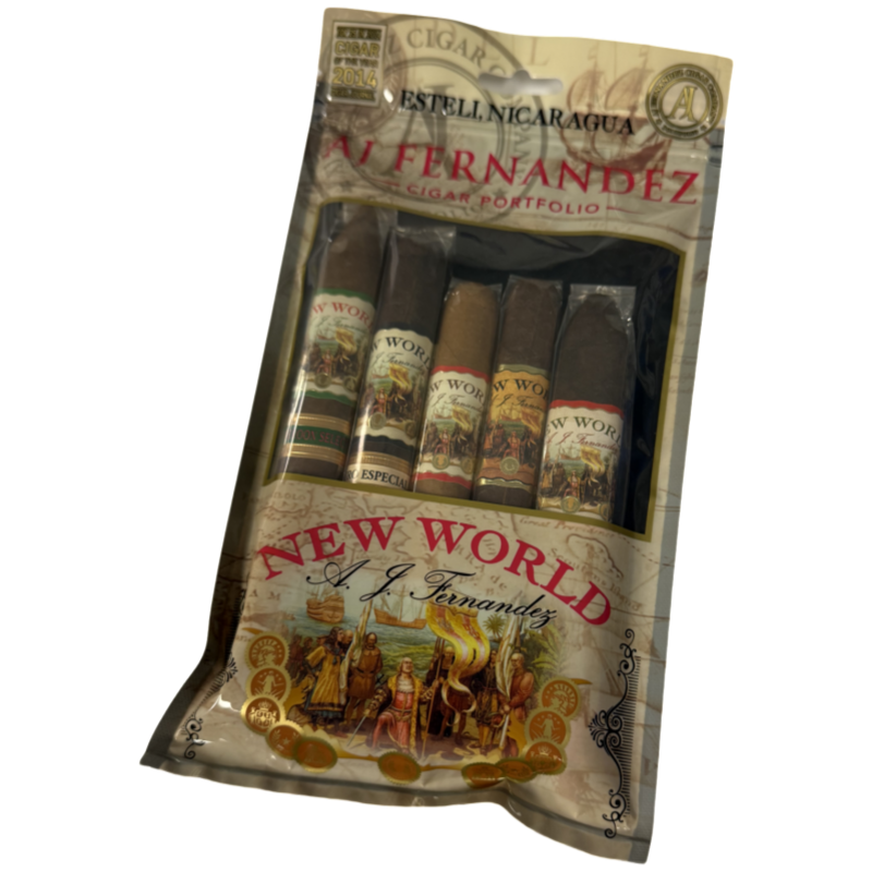 AJ Fernandez New World Fresh Pack 5-Cigar Sampler | Shark